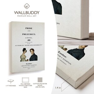 Pride and Prejudice Book Page Poster: Jane Austen Print - Etsy