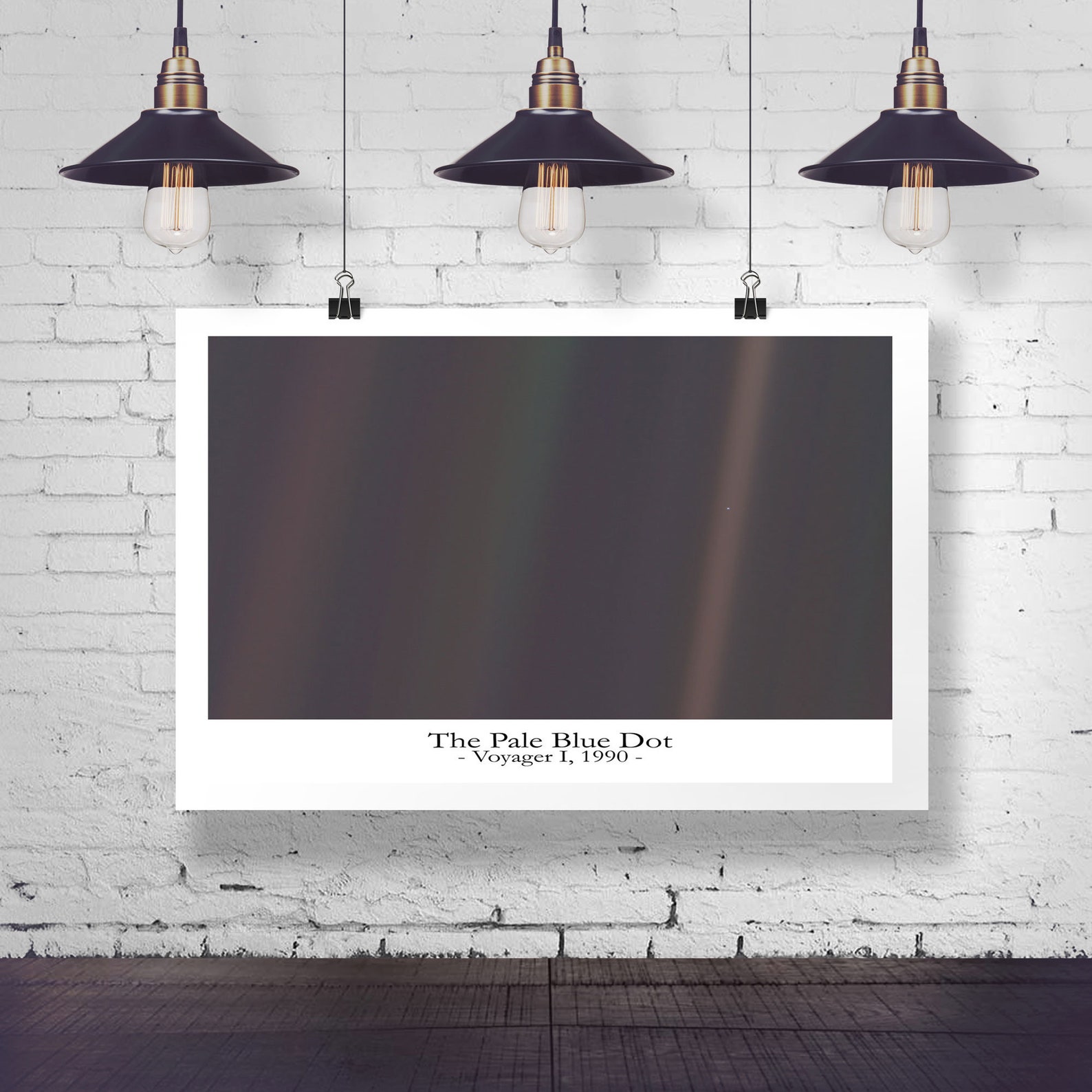 Pale Blue Dot Poster Pale Blue Dot Print Astronomy Poster - Etsy UK