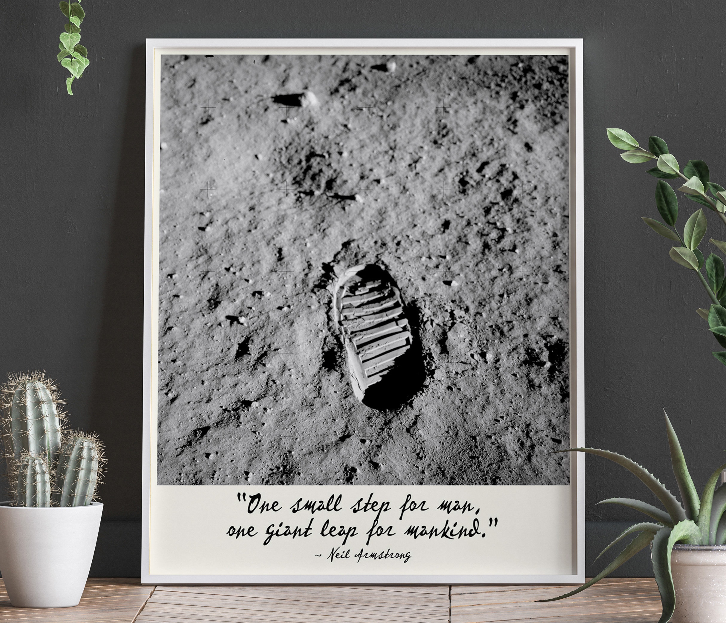 Printable Neil Armstrong Footprint