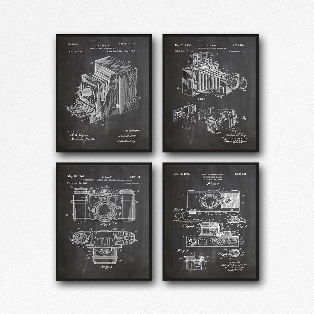 Camera Posters Camera Patents Posters Camera Decor Photography Decor ...