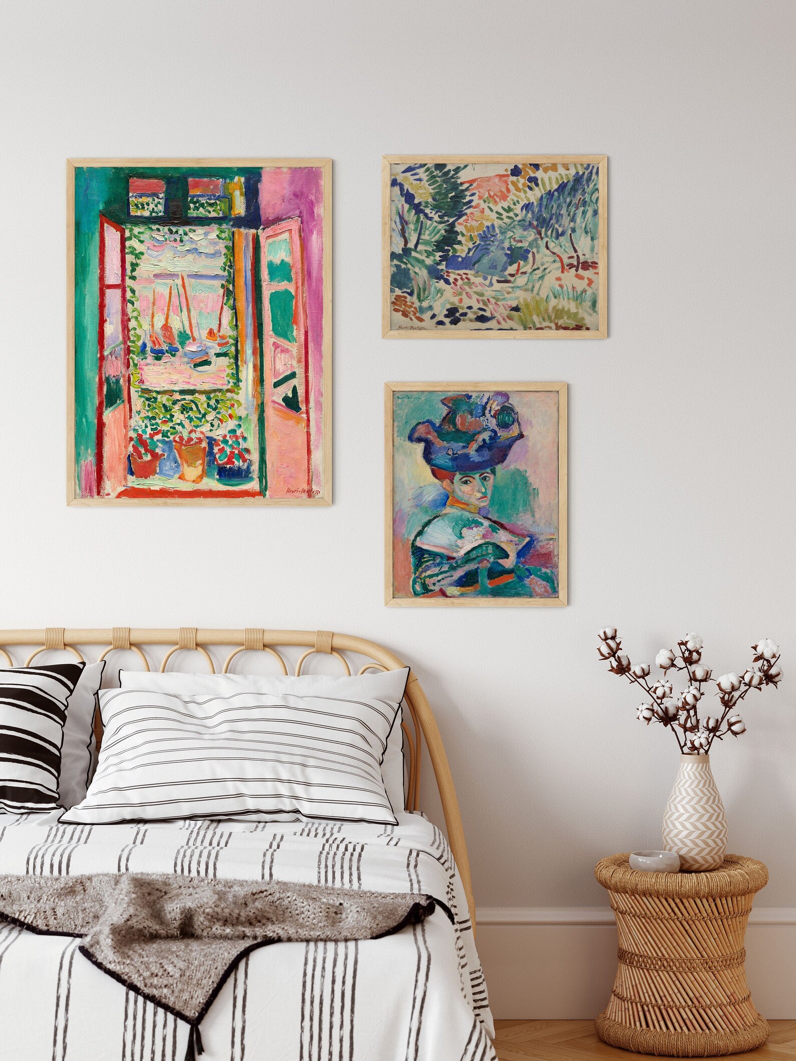 Matisse Gallery Prints Set of 3 Henri Matisse Artworks 3 Piece | Etsy