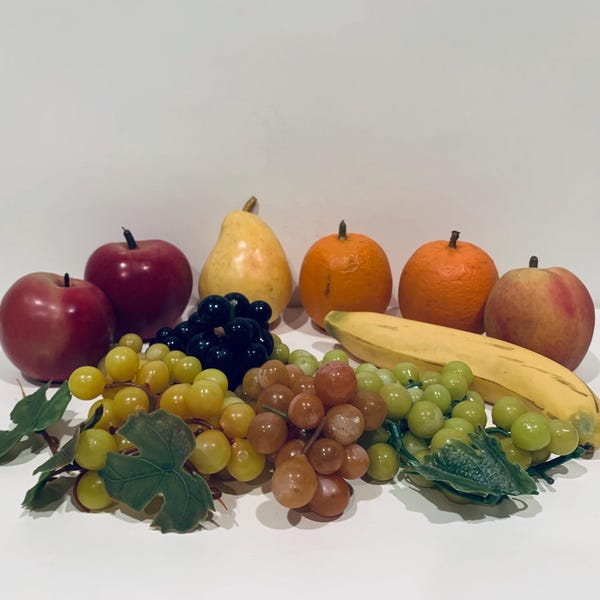 Plastic Fruit - Etsy