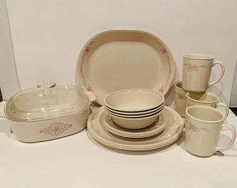 Corelle English Breakfast Dinner Set 31 Pc Serves 6 With - Etsy
