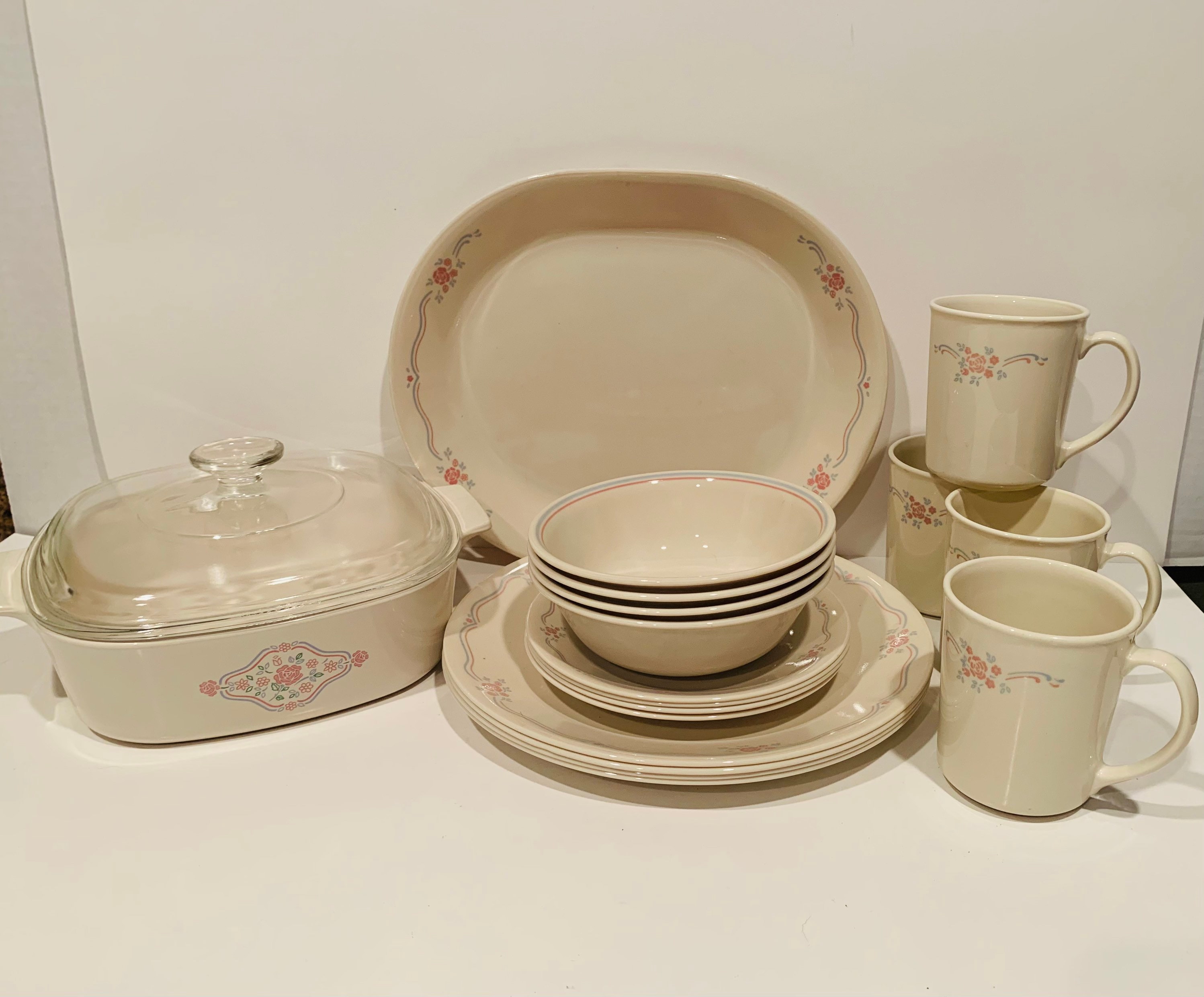 Corelle English Breakfast Dinnerware Set - Etsy