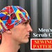 Surgical Cap SEWING PATTERN No Elastic PDF, Mens Scrub Cap Sewing ...