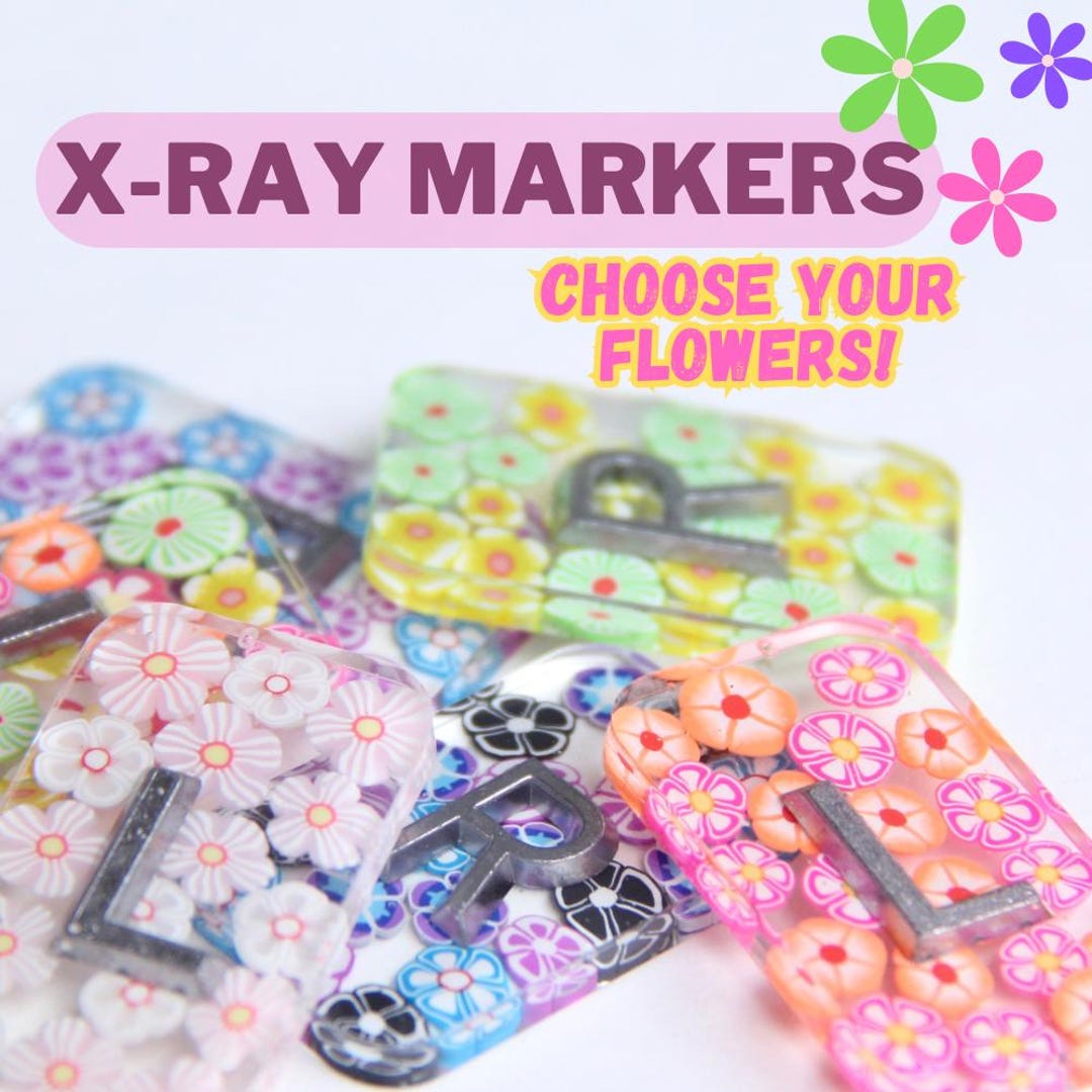Canada X-ray Markers, Cute Custom X-ray Markers. 1 Pair of X-ray ...