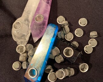 Glass Pipe Screens - Etsy