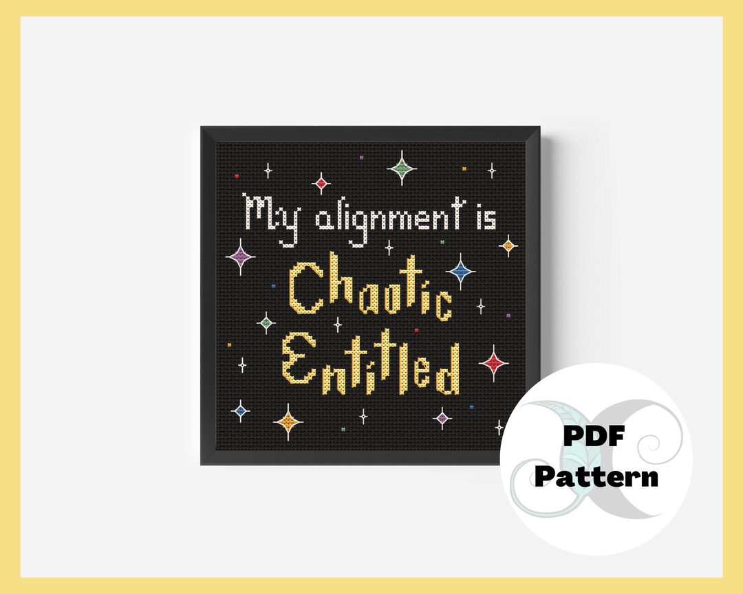 Chaotic Entitled Alignment | Dimension 20 Neverafter Inspired Fan Art ...