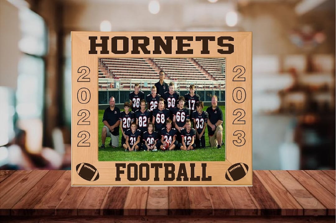 Football Team Picture Frame, Personalized Coach Thank You Gift, Coach ...