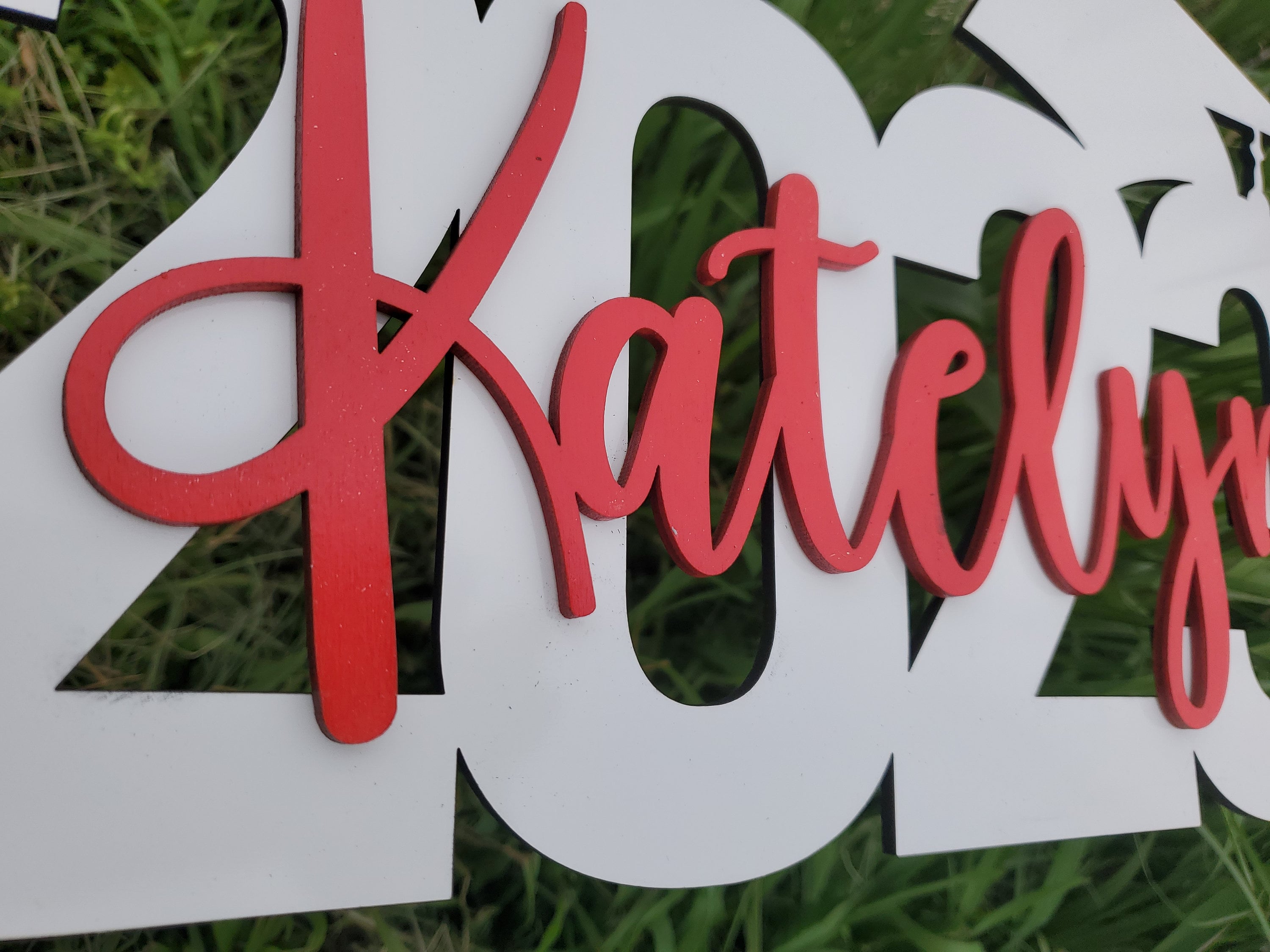 Personalized Graduation Name, 2025 or 2026 Graduation Wood Sign, Grad ...