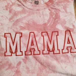 Embroidered Mama Crewneck Shirt, Comfort Colors, Gift for Mom ...