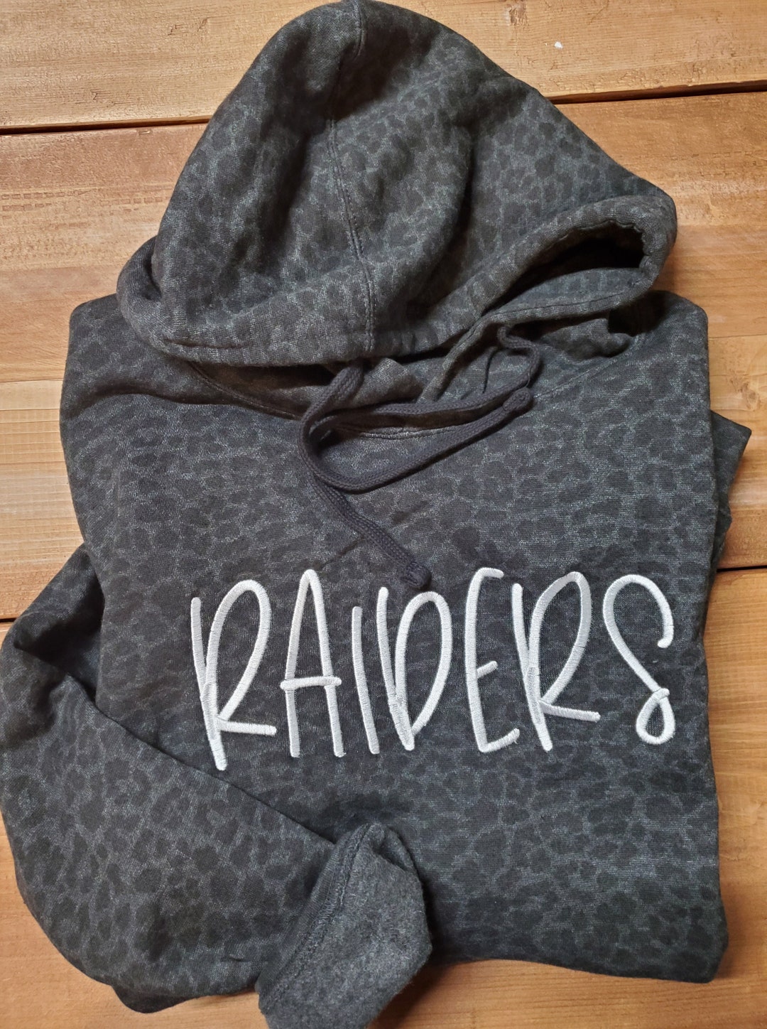 Leopard School Mascot Hoodie, Leopard Print Sweatshirt, Gift for Mom ...