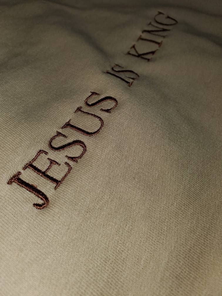 Jesus is King Sweatshirt, God is Good Sweatshirt, Christian Based ...