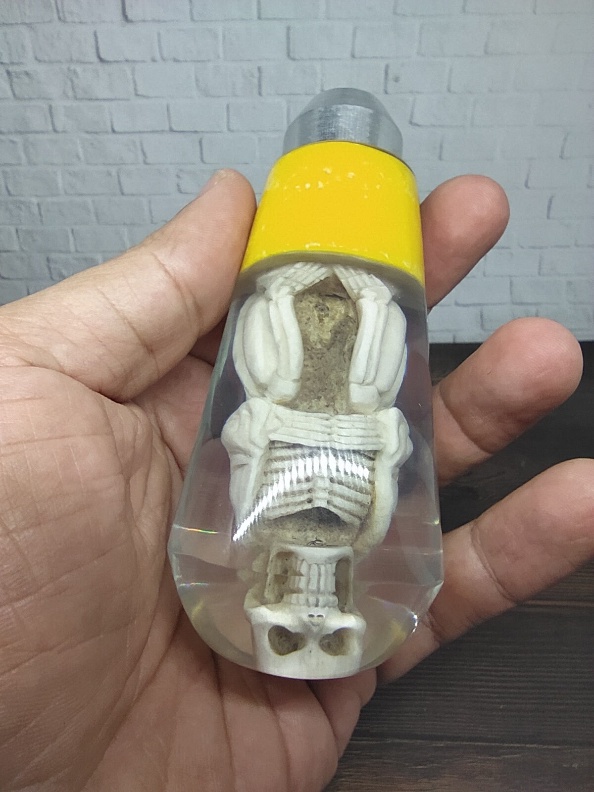 Underwater Grim Reaper Skull Skeleton Sculpture Gear Shift Shifter Knob ...