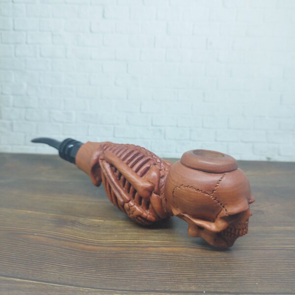 Skull Pipe - Etsy