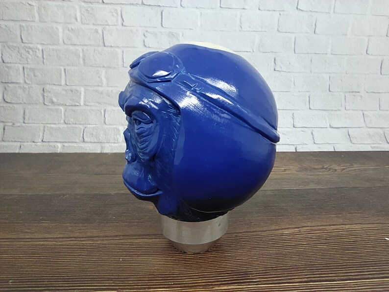 Gorilla Monkey Ape Helmet Head Gear Shift Knob From Billiard | Etsy
