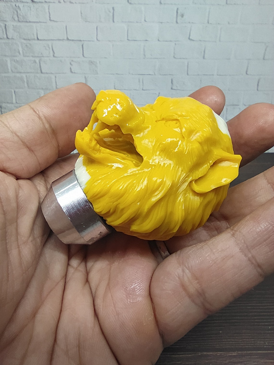 Wolf Wolv Wolves Head Gear Shift Knob Handle Transmission From Billiard ...