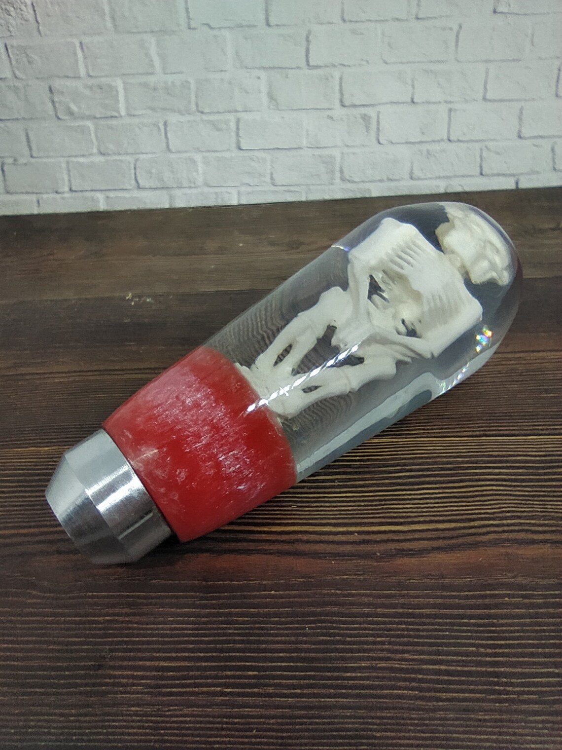 Underwater Human Skull Skeleton Sculpture Gear Shift Shifter Knob Der ...