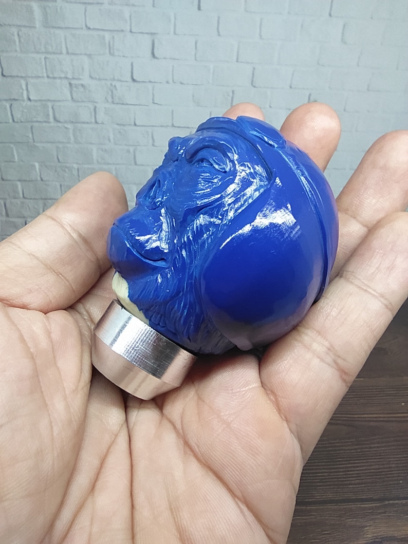 Gorilla Monkey Ape Helmet Head Gear Shift Knob From Billiard | Etsy