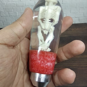 Underwater Human Skull Skeleton Sculpture Gear Shift Shifter Knob Der ...