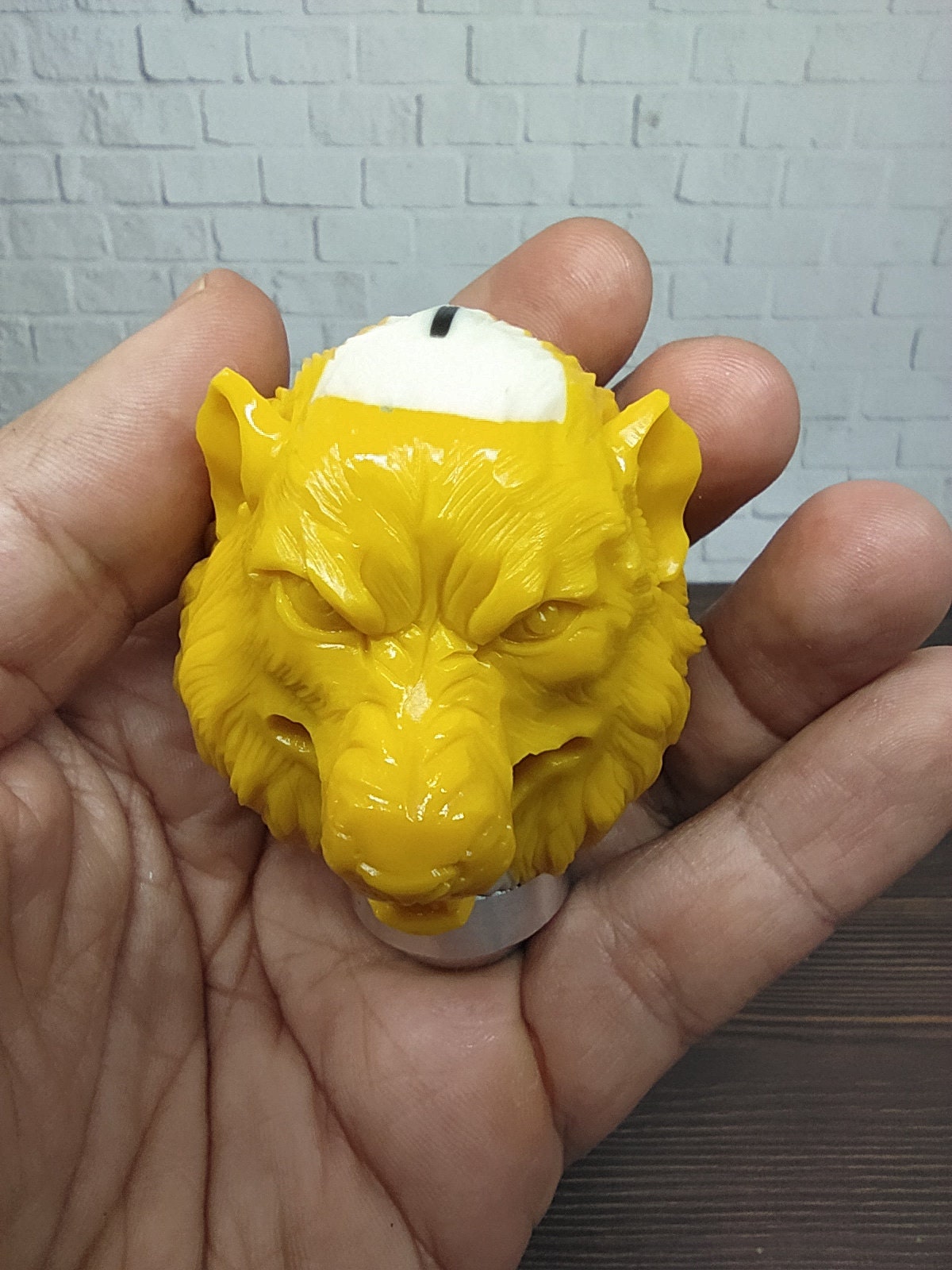 Wolf Wolv Wolves Head Gear Shift Knob Handle Transmission From Billiard ...