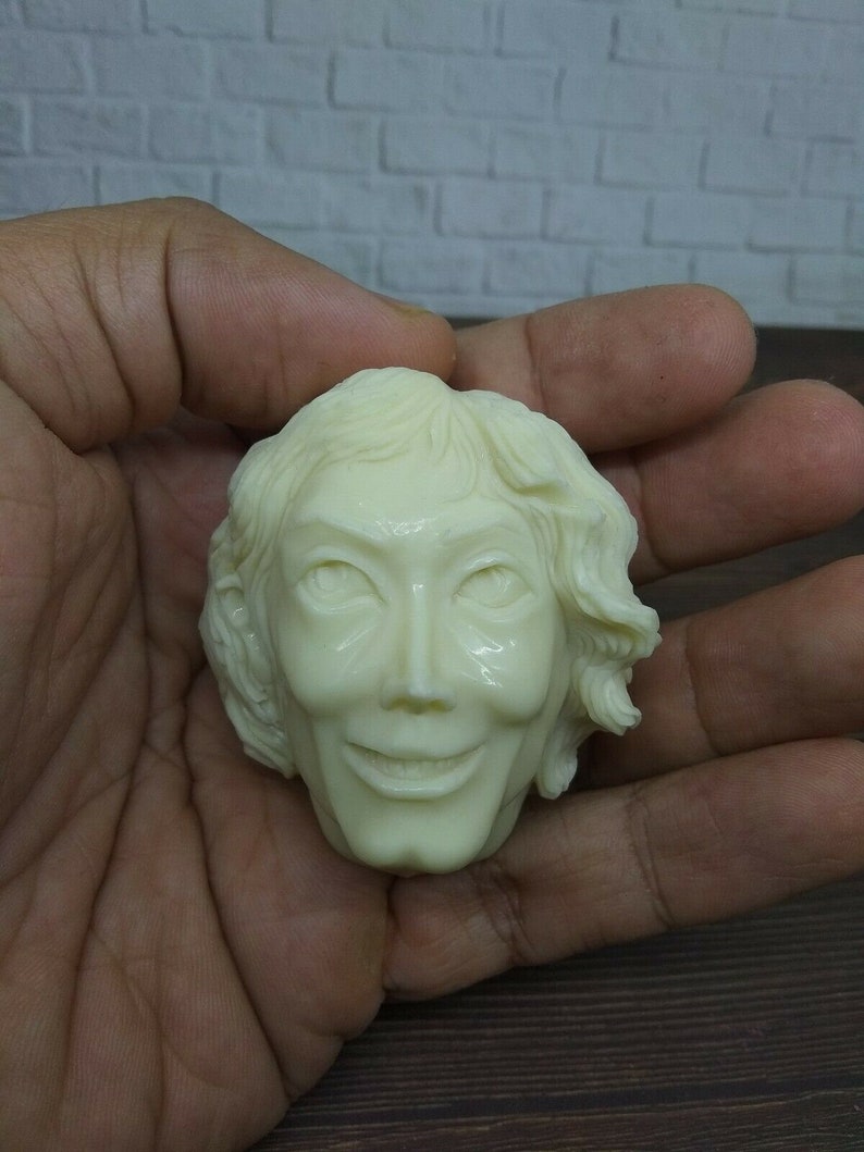 Michael Jackson Head Statue From Billiard Ball Hand Carved | Etsy