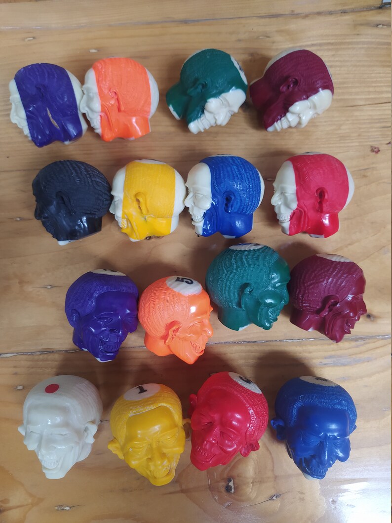 1 SET (16 Pcs) President Barack Barrack Obama Head From Billiard Ball ...
