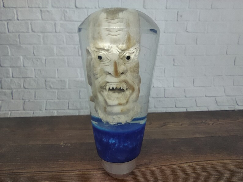 Underwater Demon Devil Head Sculpture Gear Shift Shifter Knob - Etsy
