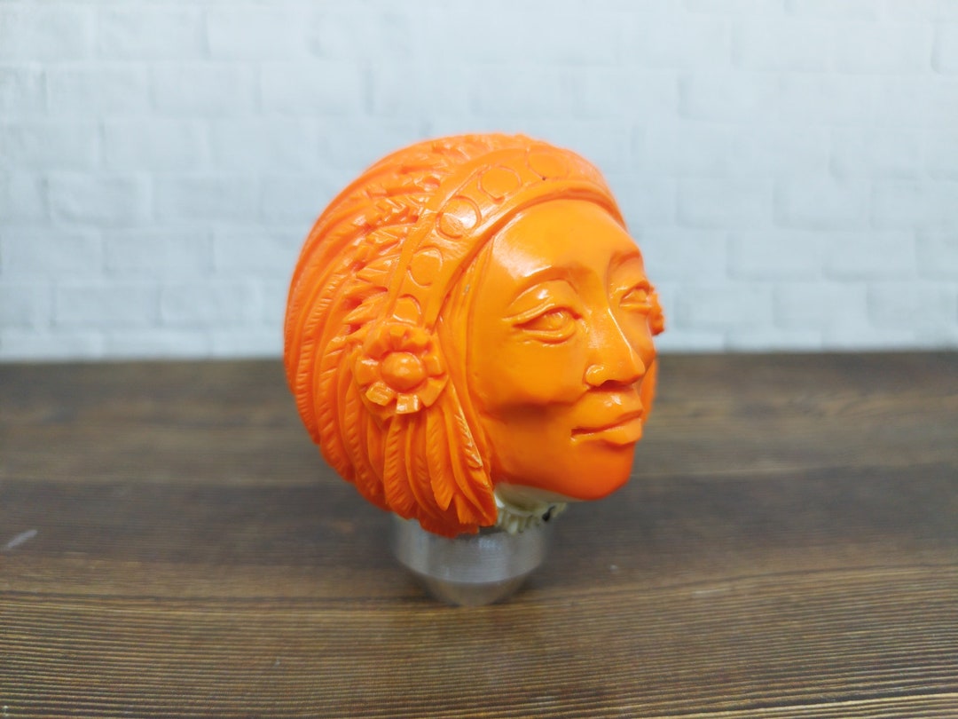 Indian Girl Woman Head Gear Shift Shifter Knob Handle Transmission From ...