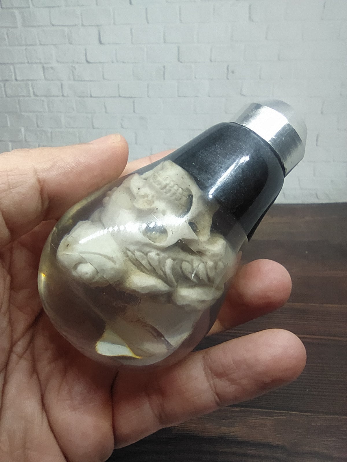 Underwater Skull Skeleton Head and Frog Gear Shift Shifter - Etsy