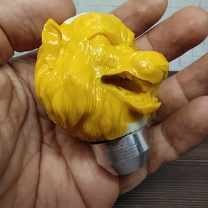 Wolf Wolv Wolves Head Gear Shift Knob Handle Transmission From Billiard ...