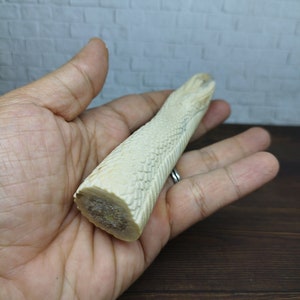 Viper Phyton Snake Handle Knife Knive Walking Stick Cane From Deer ...