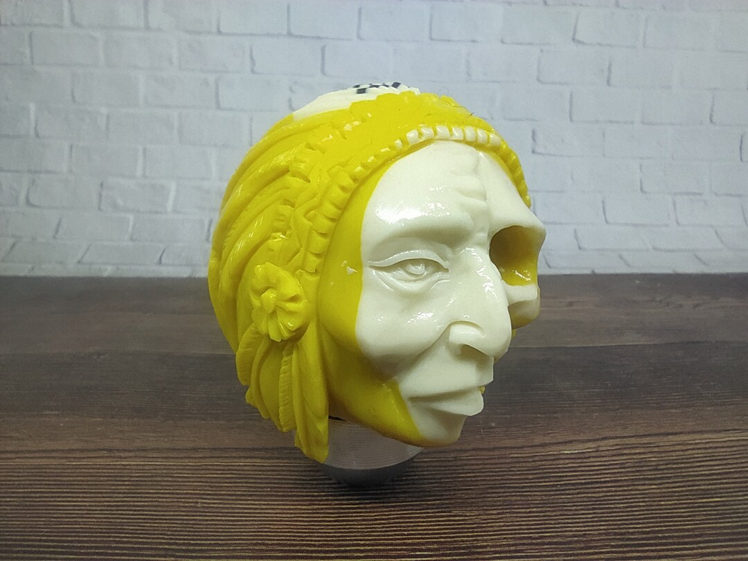Indian Chief Half Face Skull Gear Shift Shifter Knob Handle - Etsy Finland
