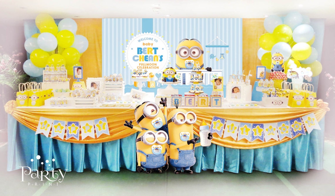 Print-it-yourself (digital Copy) Minions Standee - Baby Shower 3ft **no ...