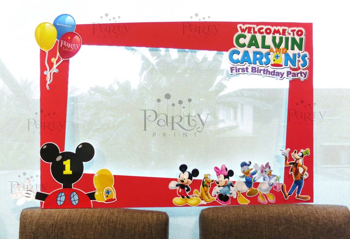 Print-it-yourself digital Copy Mickey Mouse Clubhouse | Etsy