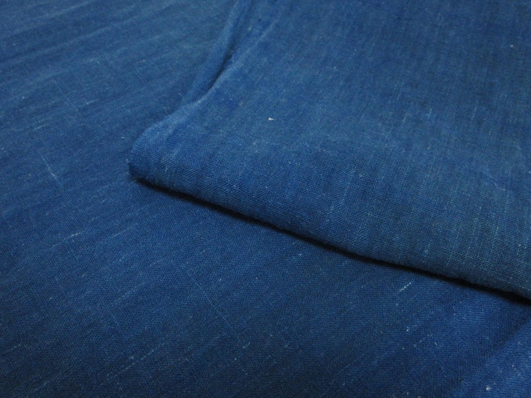 Vintage Japanese Indigo Fabric / Aizome / No.24012289 - Etsy