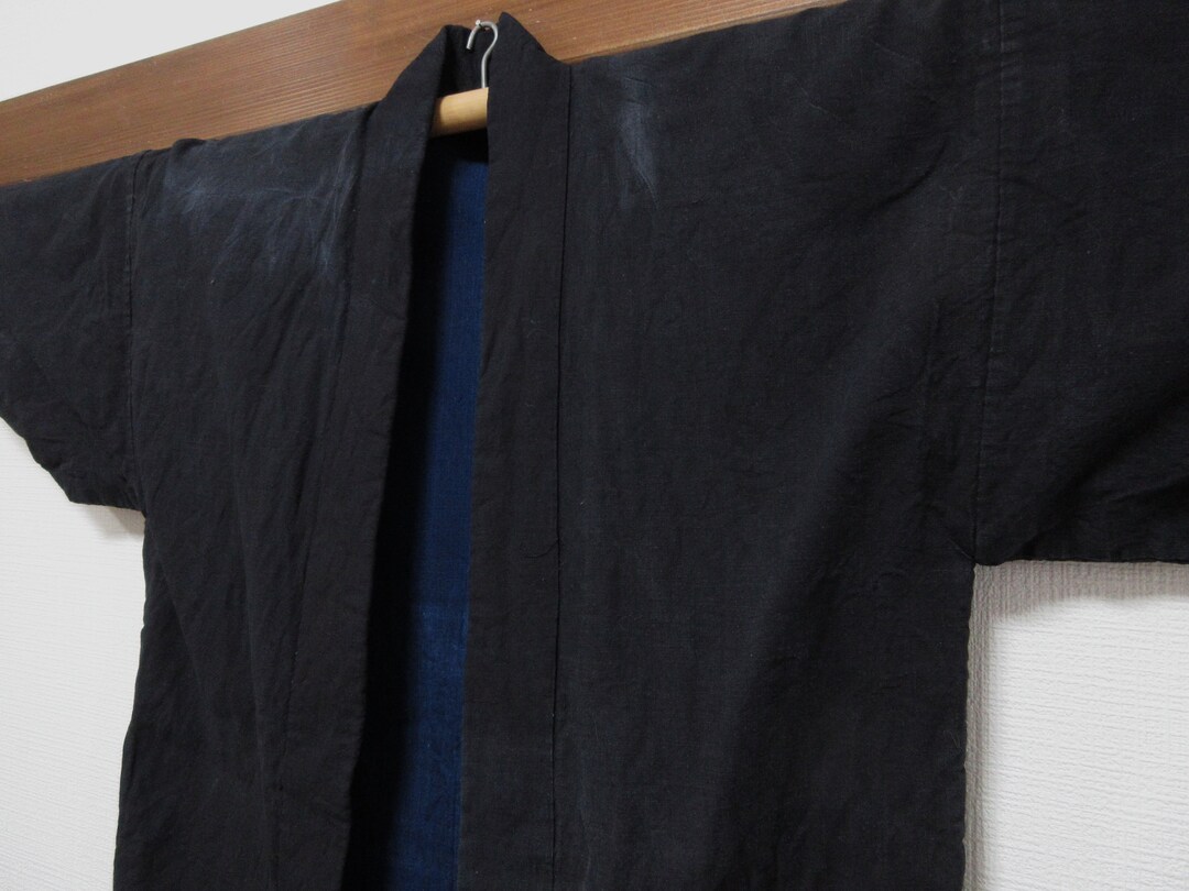 Vintage Japanese Jacket / Aizome / Indigo / Reversible / No.2406122 - Etsy