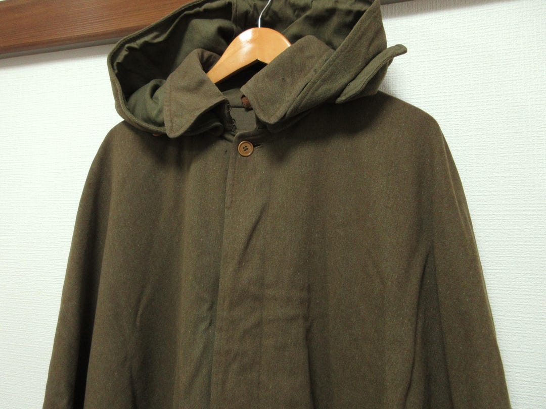 1940s Vintage Japanese Army Cloak / Japanese Military / Cloak Coat / No ...