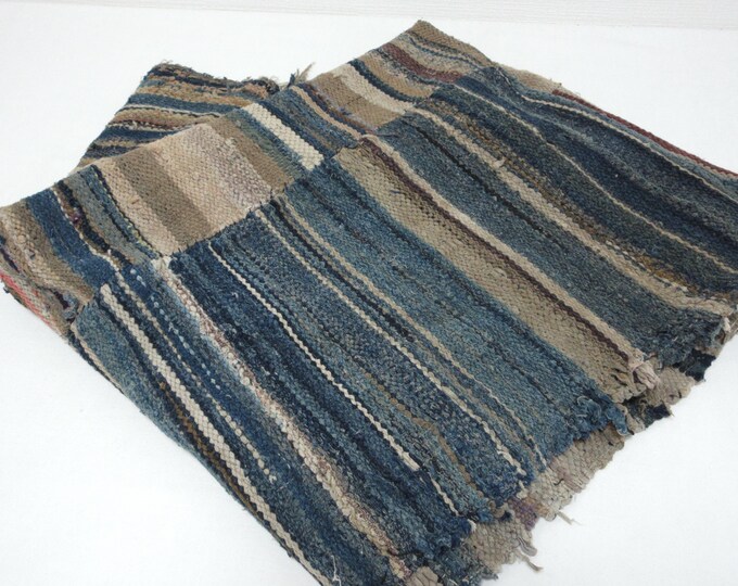 Vintage Japanese Sakiori Fabric / Aizome / Vintage Lug / No.2409176 - Etsy