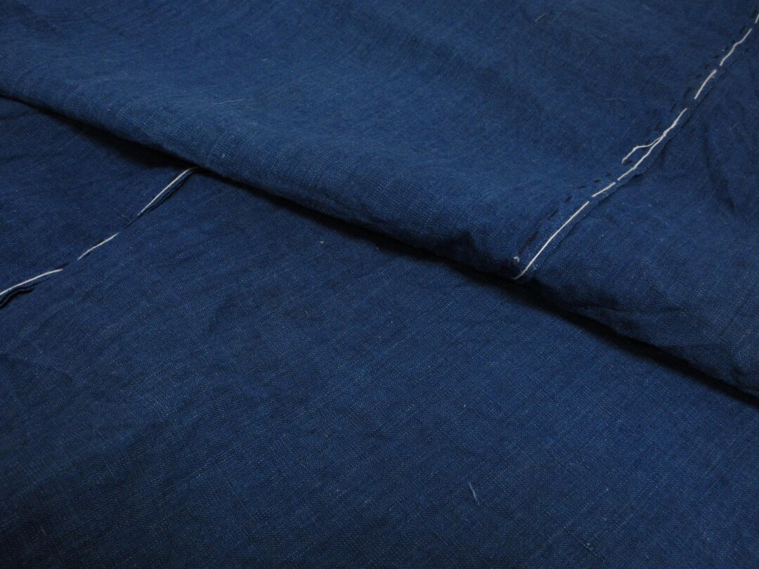 Vintage Japanese Indigo Fabric / Aizome / No.2506103 - Etsy