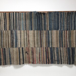 Vintage Japanese Sakiori Fabric / Aizome / Vintage Lug / No.2409176 - Etsy