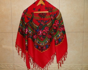 Ukrainian head scarf | Etsy