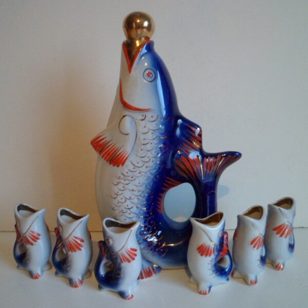 Fish Pitcher - Etsy UK