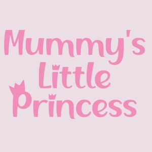 Mummy's/mommy's/ Daddy's/little Princess SVG, DXF. Png Files. Four ...