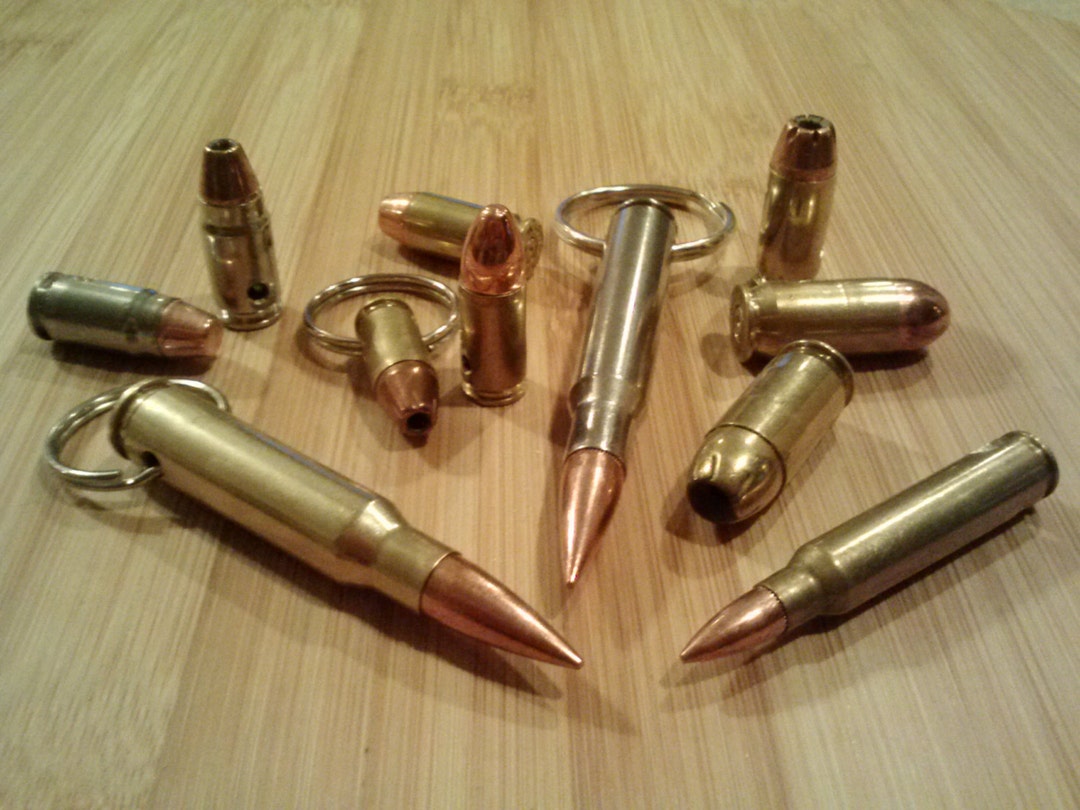 Choose Full Bullet Keychain Conceal Carry Purse Zipper Pull - Etsy