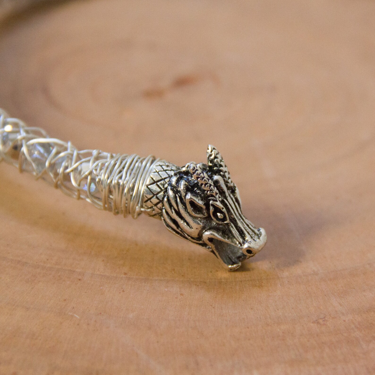 Sterling Silver Plated Daenerys Dragon Choker. Game of Thrones - Etsy