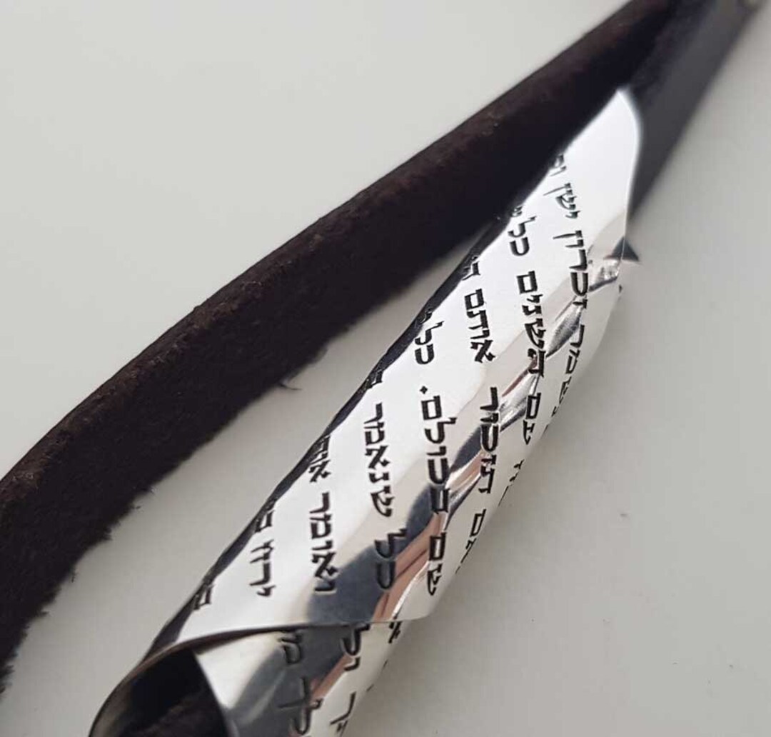 Personalized Silver Leather Keychain With Custom Engraving - Etsy