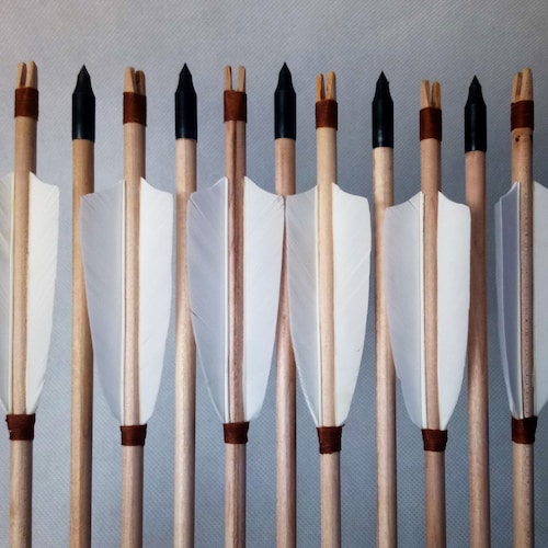 Training Arrows Set for Best Traditional Archery Wooden | Etsy