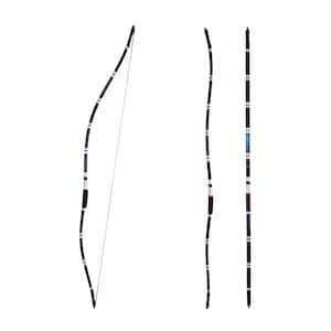 Traditional Bow Hankyu (half-yumi), Japanese Black Kyudo Bow, 半弓 ...