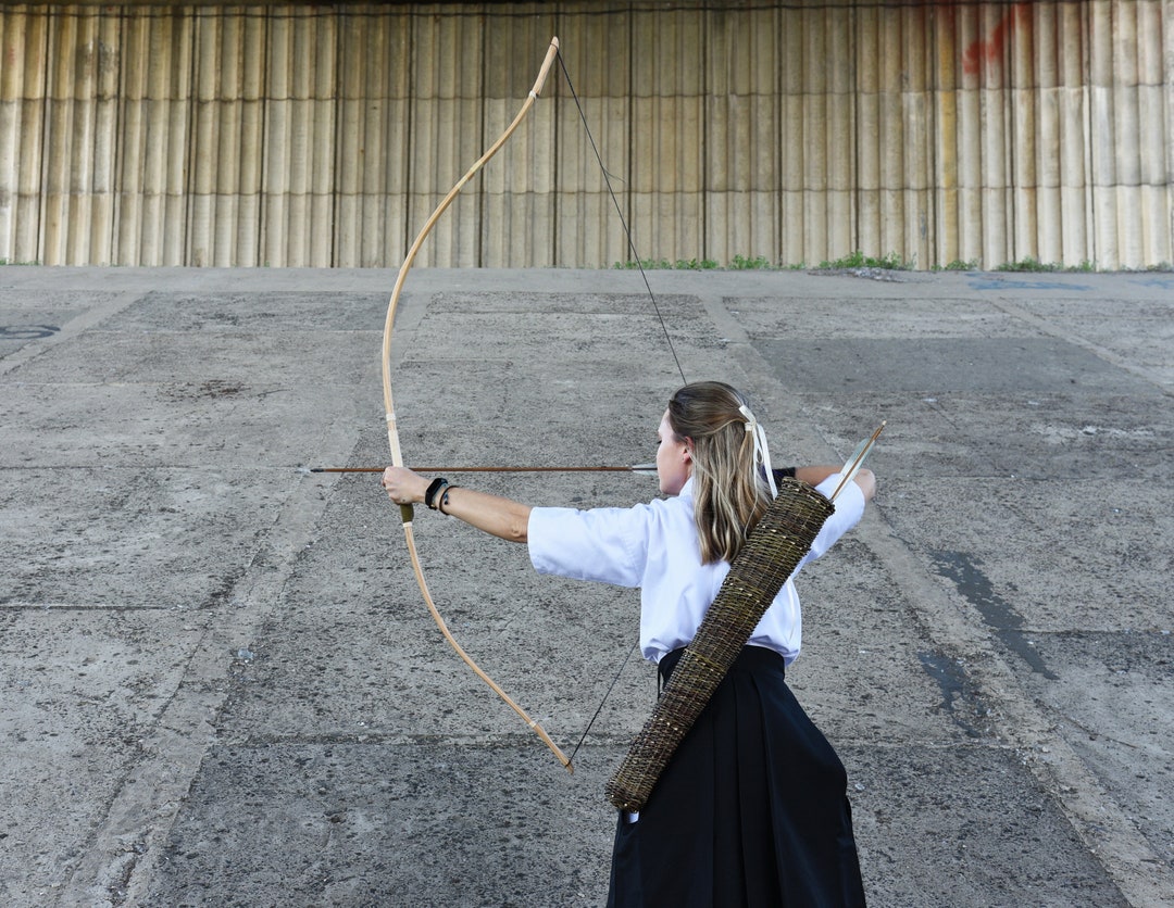 Hankyu Bow, Strong Japanese Custom Archery Bow, Traditional Bow, Yumi ...